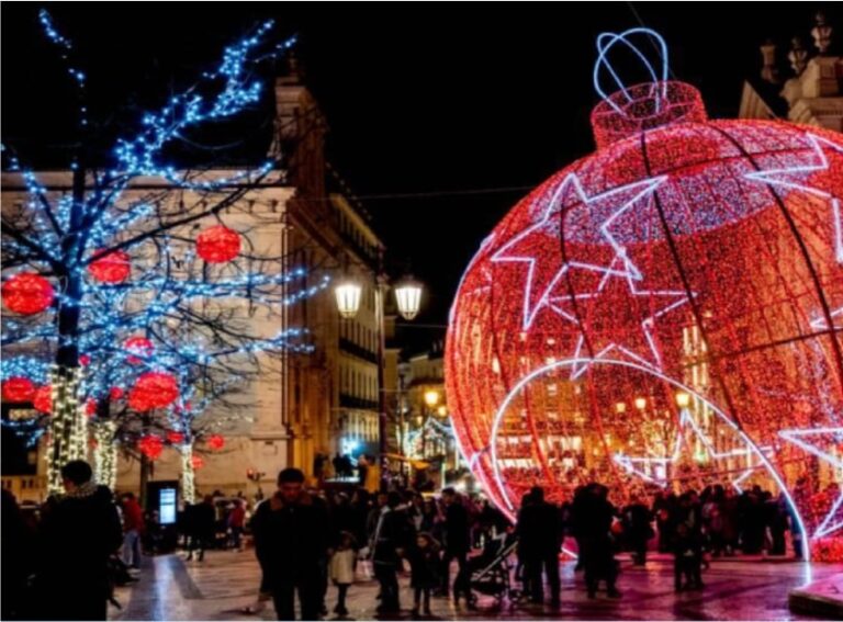 Luzes de Natal em Lisboa - Belém